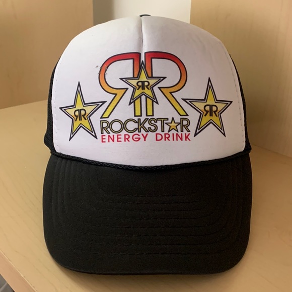Accessories | Rockstar Energy Drink Snapback Trucker Hat Adjustable ...